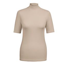 w&auml;schepur w&auml;schepur Damen Blazershirt mit Stehkragen, sand, Gr&ouml;&szlig;e 40