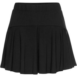 Lascana Damen Hosenrock, Schwarz, Gr. 42, Kurze R&ouml;cke, Material: Viskose
