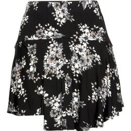 Lascana Damen Hosen-Rock, Schwarz, Gr. 34, Kurze R&ouml;cke, Material: Viskose