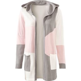 Longstrickjacke
