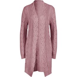 Longstrickjacke