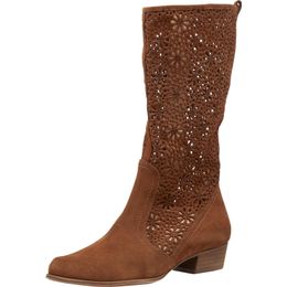 Heine Damen Stiefel cognac Größe 40