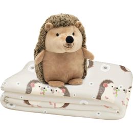 Decke mit Igel