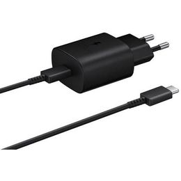 Samsung EP-TA800 Handy Ladegerät USB-C® mit Schnellladefunktion 25 W Schwarz