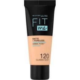Maybelline New York Teint Make-up Foundation Fit Me! Matte + Poreless Foundation Nr. 128 Warm Nude