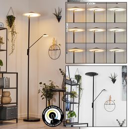 hofstein Choupico Deckenfluter LED Schwarz, 2-flammig