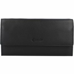 Esquire Peru Geldbörse RFID Leder 18,5 cm schwarz