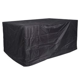 Abdeckhaube MCW-J41, Abdeckplane Schutzplane Schutzh&uuml;lle, 130x215x170cm Gartenm&ouml;bel Hollywoodschaukel Outdoor, anthrazit
