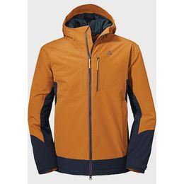 Sch&ouml;ffel SCH&Ouml;FFEL Outdoorjacke &raquo;Jacket Torspitze M&laquo; mit Kapuze 5930 - orange 52 52 Hohe Atmungsaktivit&auml;t und Feuchtigkeitstransport durch 10.000 MVTR
