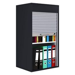 Vcm my office Aktos L Rollladenschrank schwarz 1 Fachboden 50,0 x 40,0 x 93,0 cm