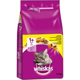 whiskas® Beutel Trocken Adult 1+ mit Huhn 1,9kg