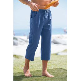 CR&Eacute;ATION L Herren Schlupfhose mit Cargo-Taschen blue-stone-washed Gr&ouml;&szlig;e 56