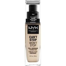 Nyx Cosmetics NYX Professional Makeup Gesichts Make-up Foundation Can't Stop Won't Stop Foundation Nr. 08 Warm Vanilla