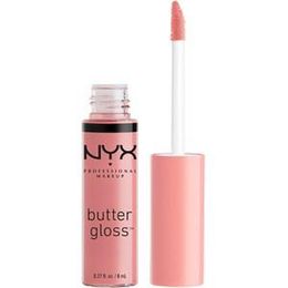 Nyx Cosmetics NYX Professional Makeup Lippen Make-up Lipgloss Butter Lip Gloss Fudge Me