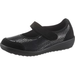 VAROMED Damen Ballerina schwarz, Gr&ouml;&szlig;e 7,5