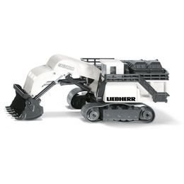 Siku Spielzeug-Bagger Siku Super, Liebherr R9800 (1798), grau|weiß