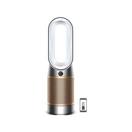 Dyson HP09 Purifier Hot+Cool Formaldehyde Luftreiniger+Heizlüfter Weiß/Gold (40 Watt, Raumgröße: 81 m³, Vollständige Versiegelung nach HEPA-13 Standard)