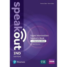 Speakout 2ed Upper Intermediate StudentGÇÖs Book & Interactive eBook with Digital Resources Access Code - Frances Eales, Steve Oakes, Gebunden