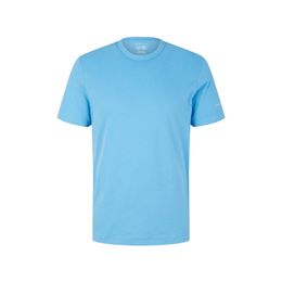 Tom Tailor Herren Basic T-Shirt, blau, Gr. XL