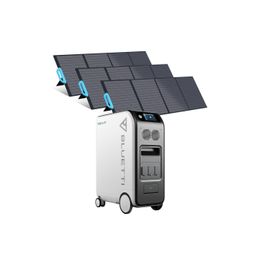 BLUETTI Stromerzeuger EP500 5100Wh/2000W mit 3*Solarpanel 200 W