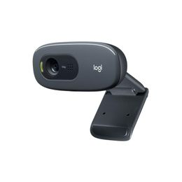 Logitech C270 HD USB Webcam Refresh - Black