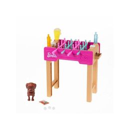 Barbie Mini Playset With Pet Accessories And Working Foosball Table