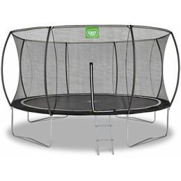 EXIT Black Edition Trampolin ø366cm - schwarz - Schwarz