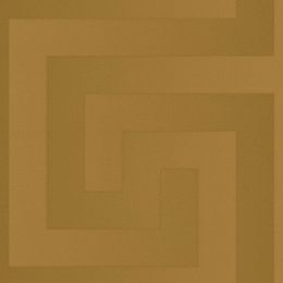 A.S. Création Tapete in Gold mit Metallic Effekt | Goldene Vliestapete mit Mäander Muster | Griechische Tapete mit Vinyl für Wohnzimmer und Schlafzimmer - Gold