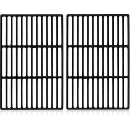 Gusseisen Grillrost (2 Stück) preseasoned je 41,5 x 27,5 cm - BBQ-Toro