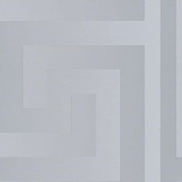 A.S. Création Tapete mit Metallic Effekt in Silber | Mäander Tapete im Neobarock Stil | Silber Vliestapete ideal für Wohnzimmer und Schlafzimmer - Silber