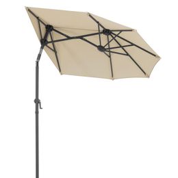 Schneider Schirme - Salerno Mezza 150 x 150 cm Balkonschirm Sonnenschirm 3 Farbvarianten 02 Natur