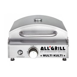 Allgrill MULTI-KULTI Gasgrill mit Steakzone-Keramikbrenner und Zündsicherung