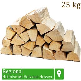 Flameup - Brennholz Kaminholz Holz 25 kg Für Ofen und Kamin Kaminofen Feuerschale Grill Buche Feuerholz Buchenholz Holzscheite Wood 25 cm