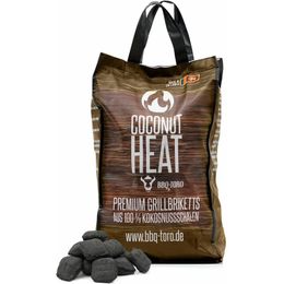 BBQ-Toro - Coconut Heat Premium Grillbriketts 10 kg 100 % Kokosnuss Kohle