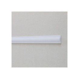 Zierleiste Polystyrol 11 x 22 x 2000 mm Weiß Wandleiste Überstreichbar Einfache Montage Hochwertig Stabil und Leicht 20 Meter - Weiß - Proviston