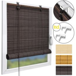 Bambusrollo SolDecor B86 Braun, 160x140 cm - SOL ROYAL