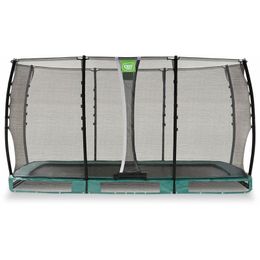 EXIT Toys - EXIT Allure Classic Bodentrampolin 214x366cm - grün