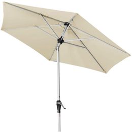 Doppler Schirme - Doppler Active Auto Tilt 320 Sonnenschirm 5 Farben ø 320 cm Mittelmastschirm 434437 820 Natur