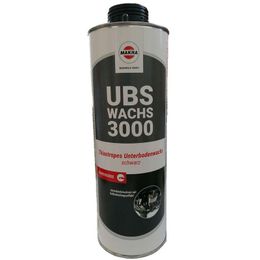 Makra - ubs Wachs 3000 schwarz, 1 Liter