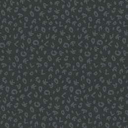 Exklusive Luxus Tapete Profhome 378565 Vliestapete glatt mit abstraktem Muster glänzend anthrazit silber 5,33 m2 - anthrazit