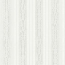 Streifen Tapete Profhome 765819 Vinyltapete leicht strukturiert in Textiloptik matt weiß 5,33 m2 - weiß