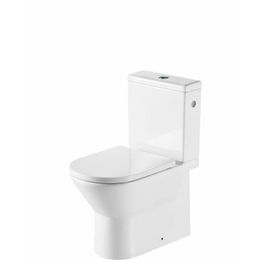 Primaster - WC-Kombination Mara Keramik WC-Sitz Stand wc Toilettenschüssel