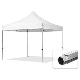 3x3 m Faltpavillon PROFESSIONAL Alu 40mm, weiß - weiß