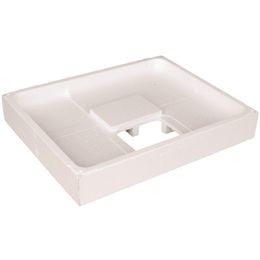 aquaSu Wannenträger zur Acryl-Dusch-Wanne tEso 80 Bad Badezimmer 100 x 80 cm weiß