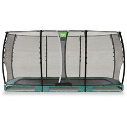 EXIT Allure Classic Bodentrampolin 244x427cm - grün