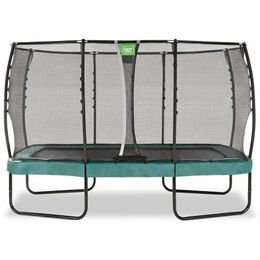 EXIT Allure Premium Trampolin 214x366cm - grün