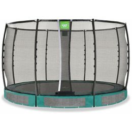 EXIT Allure Premium Bodentrampolin ø366cm - grün