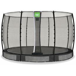 EXIT Allure Classic Bodentrampolin ø366cm - schwarz