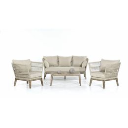 Lounge Sofa Set Astoria sandfarben Loungemöbel & Sitzgruppen - Sunny Smart