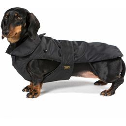 Hundemantel speziell für Dackel - Schwarz - 43 cm - Fashion Dog